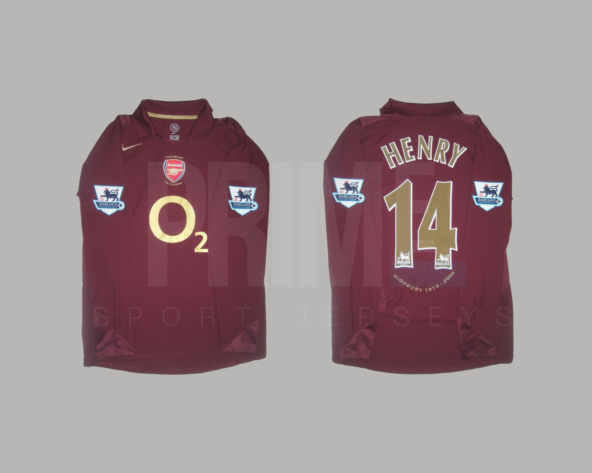 Arsenal 2005/06 local manga larga – Prime Sport Jerseys