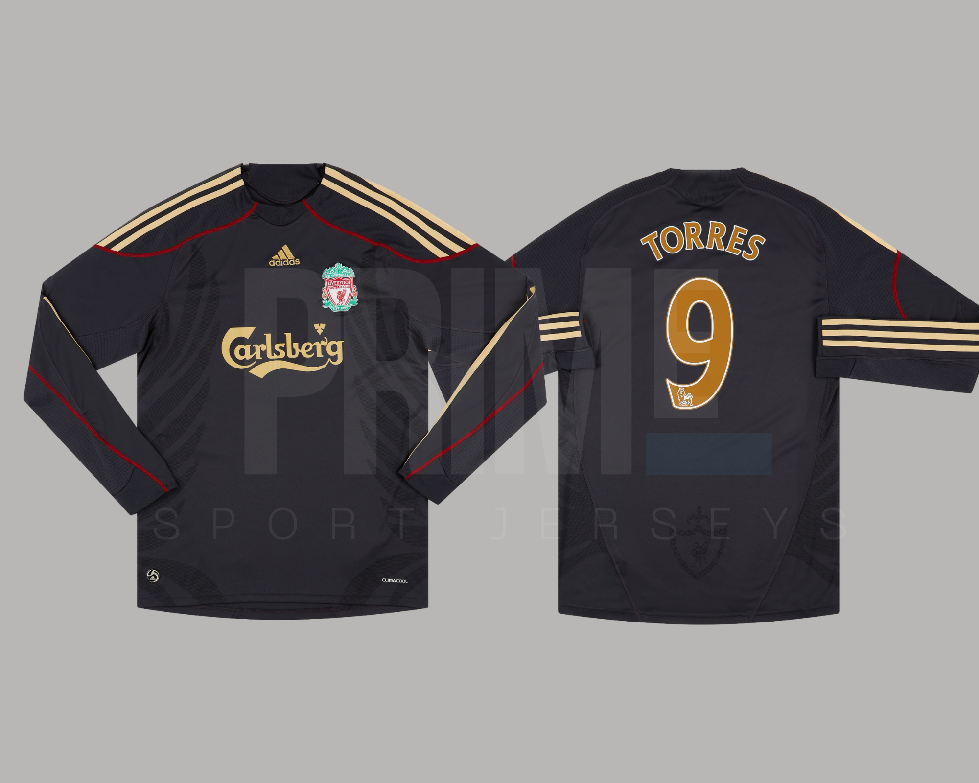 Liverpool 2009/10 visita manga larga – Prime Sport Jerseys